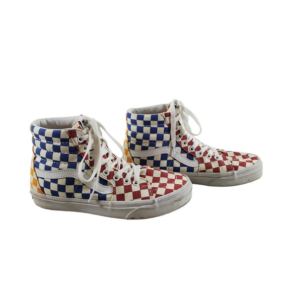 Red Blue Yellow Vans